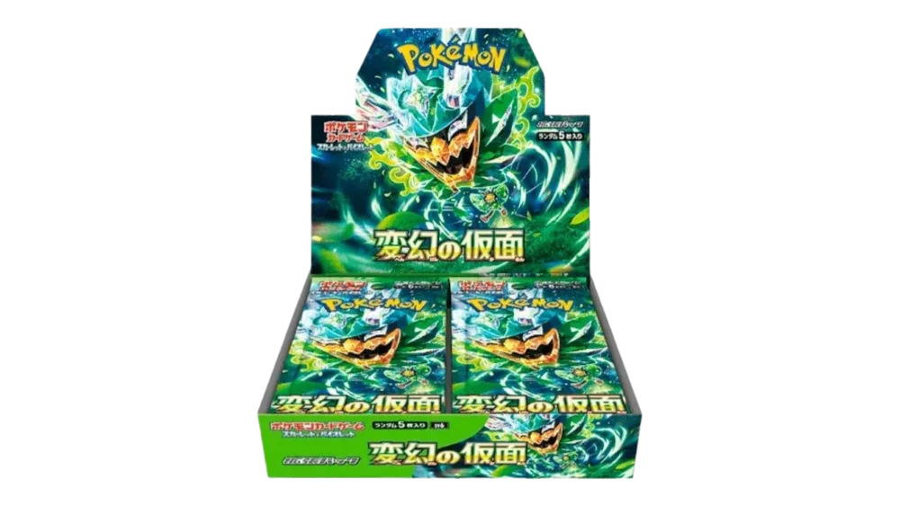 Pokémon Scarlet & Violet - Mask of Change Booster Box - Japanese ...