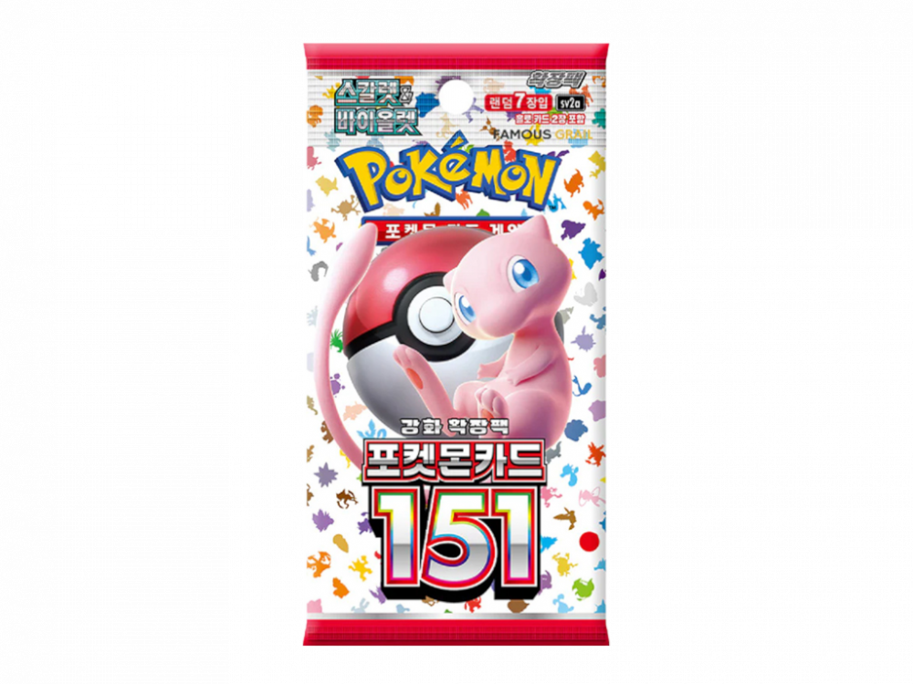 Pokémon Scarlet & Violet - 151 Booster - Korean - Gengar.cz