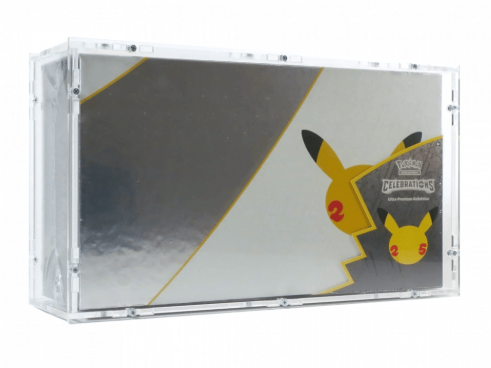Akrylové pouzdro pro Pokemon 25th Celebrations Ultra Premium Collection ...