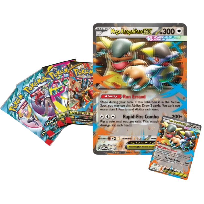 Pokémon TCG: Mega Kangaskhan ex Box - Gengar.cz