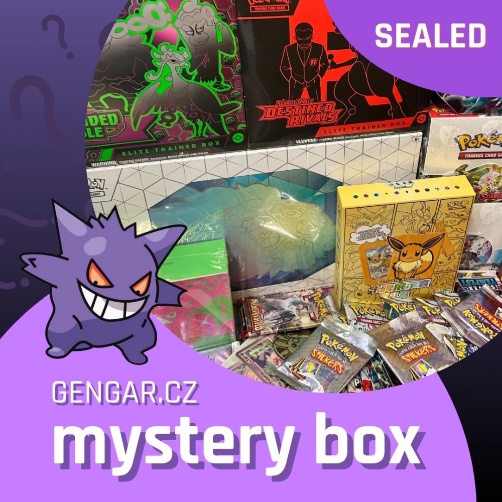 Pokémon SEALED Mystery box - Mystery Specification: Velikost "S ...