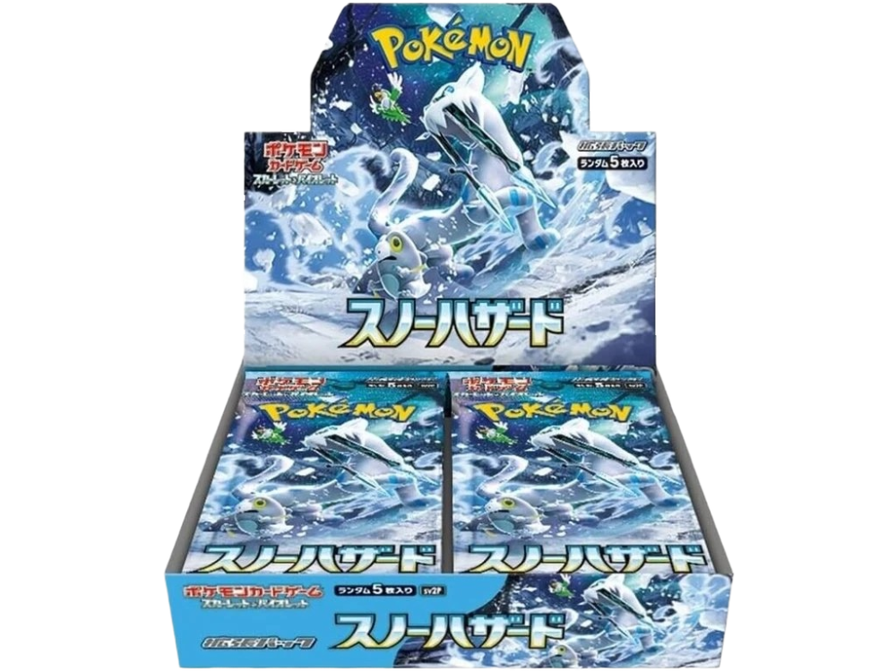 Pokémon Scarlet & Violet - Snow Hazard Booster box - Japanese - Gengar.cz